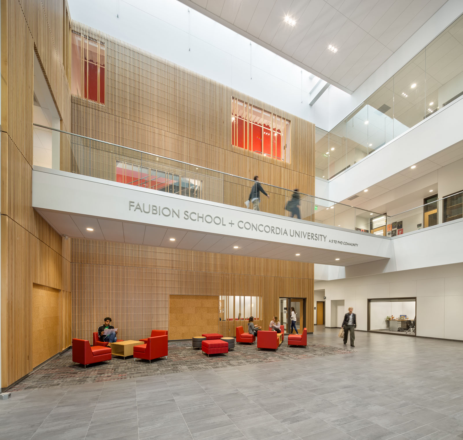 Faubion PK-8 School with Concordia University | Bora