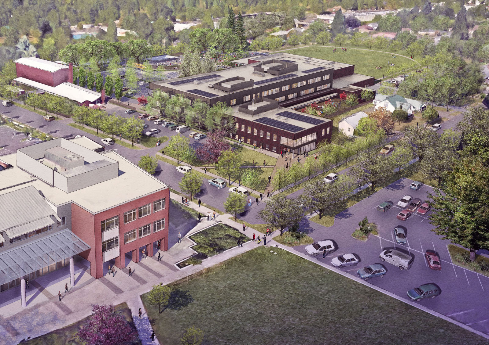 Faubion PK-8 School with Concordia University | Bora