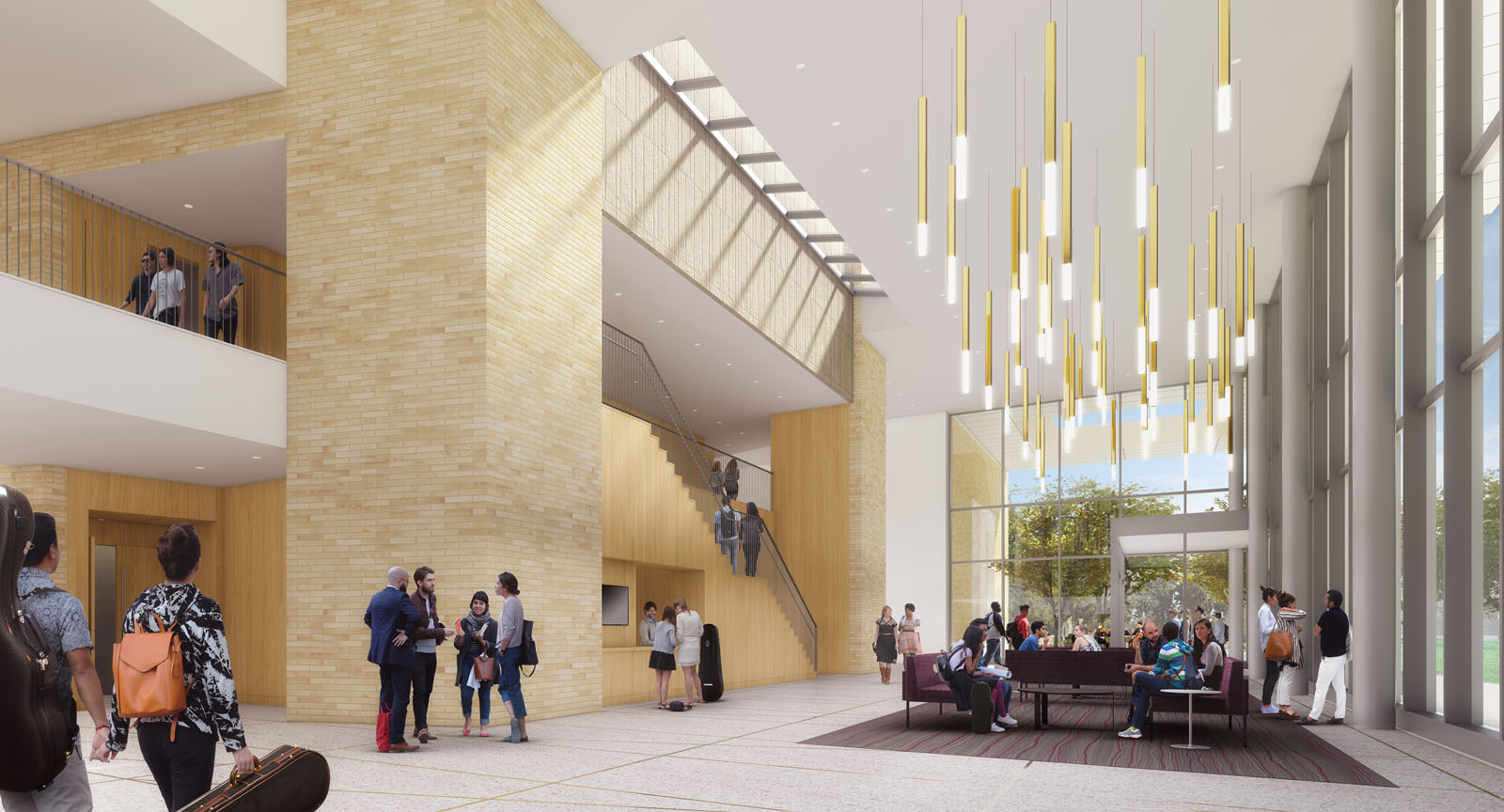 TCU School of Music + Arts Precinct - Bora