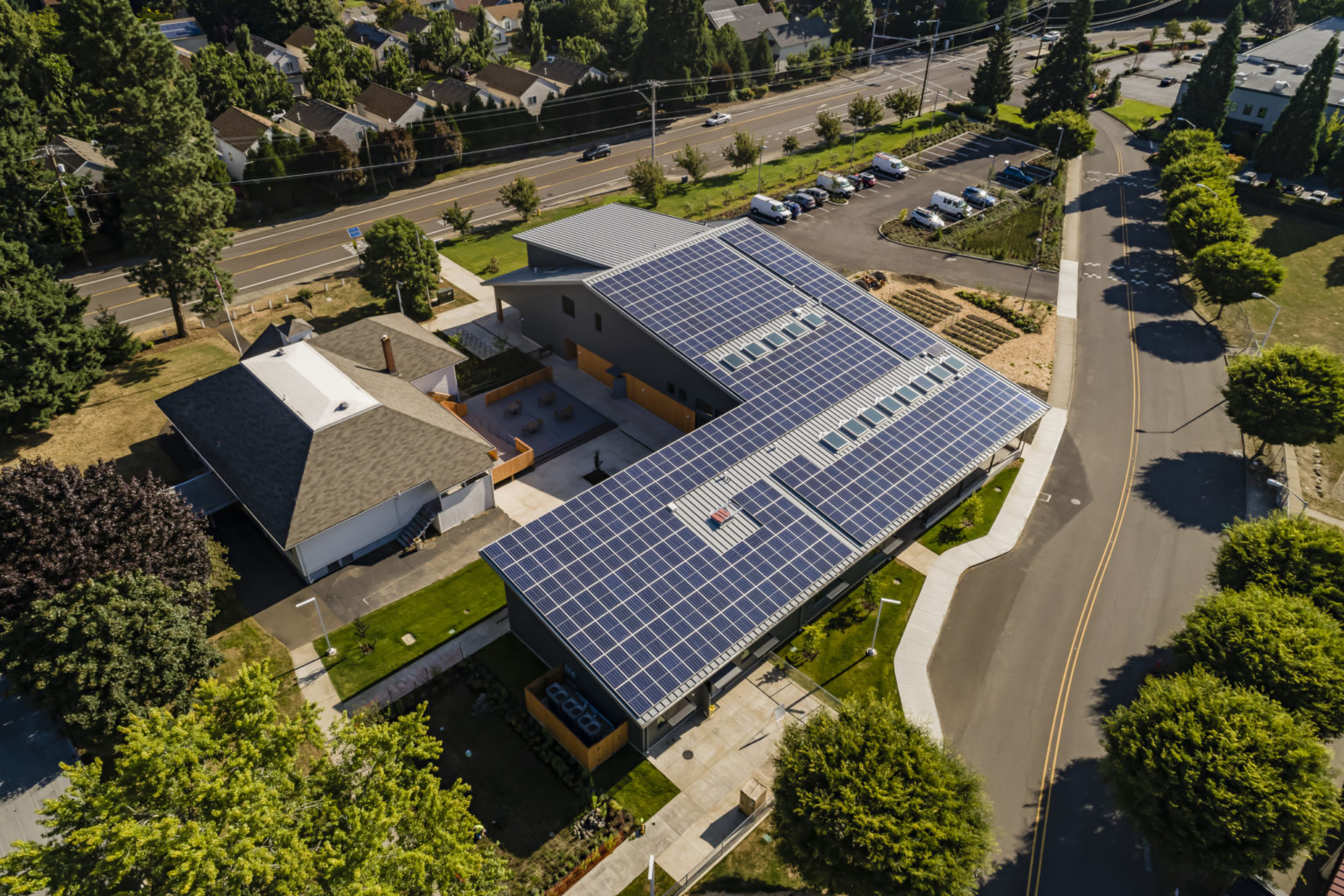 Creekside Community High School Zero Energy Building - Bora