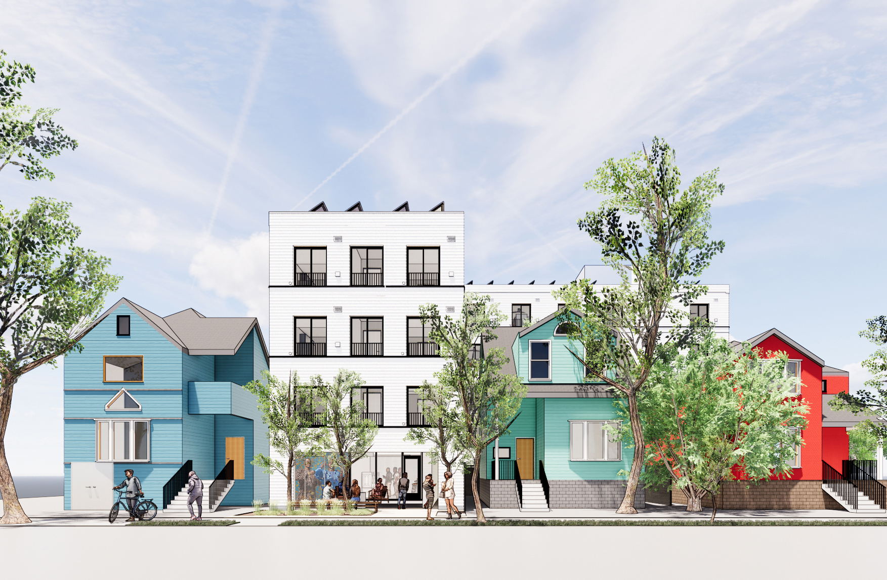 Young Black Professionals Workforce Housing - Bora